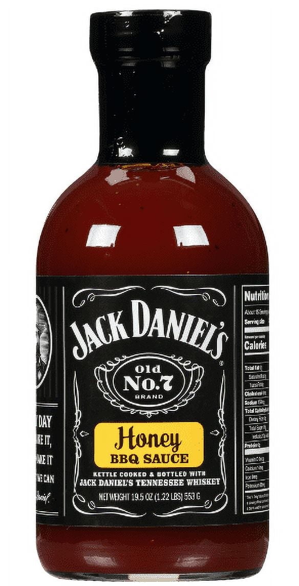 Jack Daniel's Honey BBQ Sauce, 19.5 oz Pack of 2, Pineapple, Tamarind ...