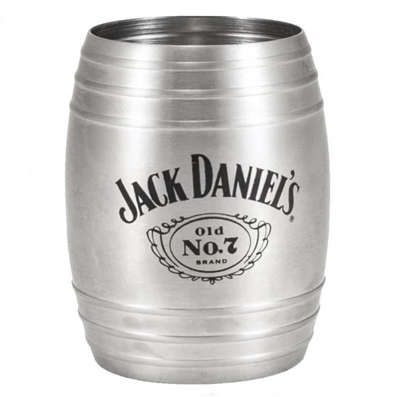 Jack Daniels 803082 Jack Daniels 2-Chamber Metal Barrel Jigger ...