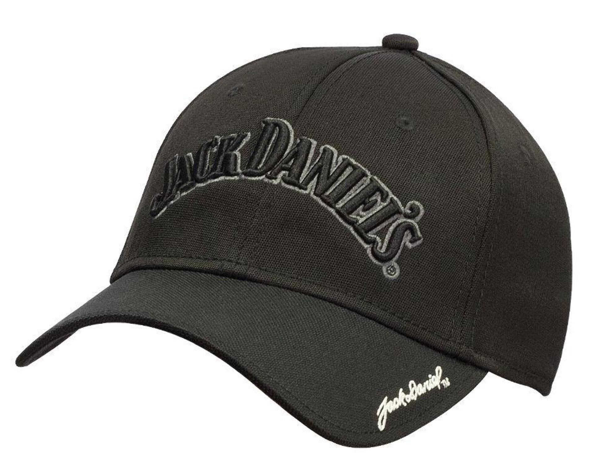 Jack Daniels Men's JD Performance Baseball Cap Hat Black/Gray JD77-114 ...