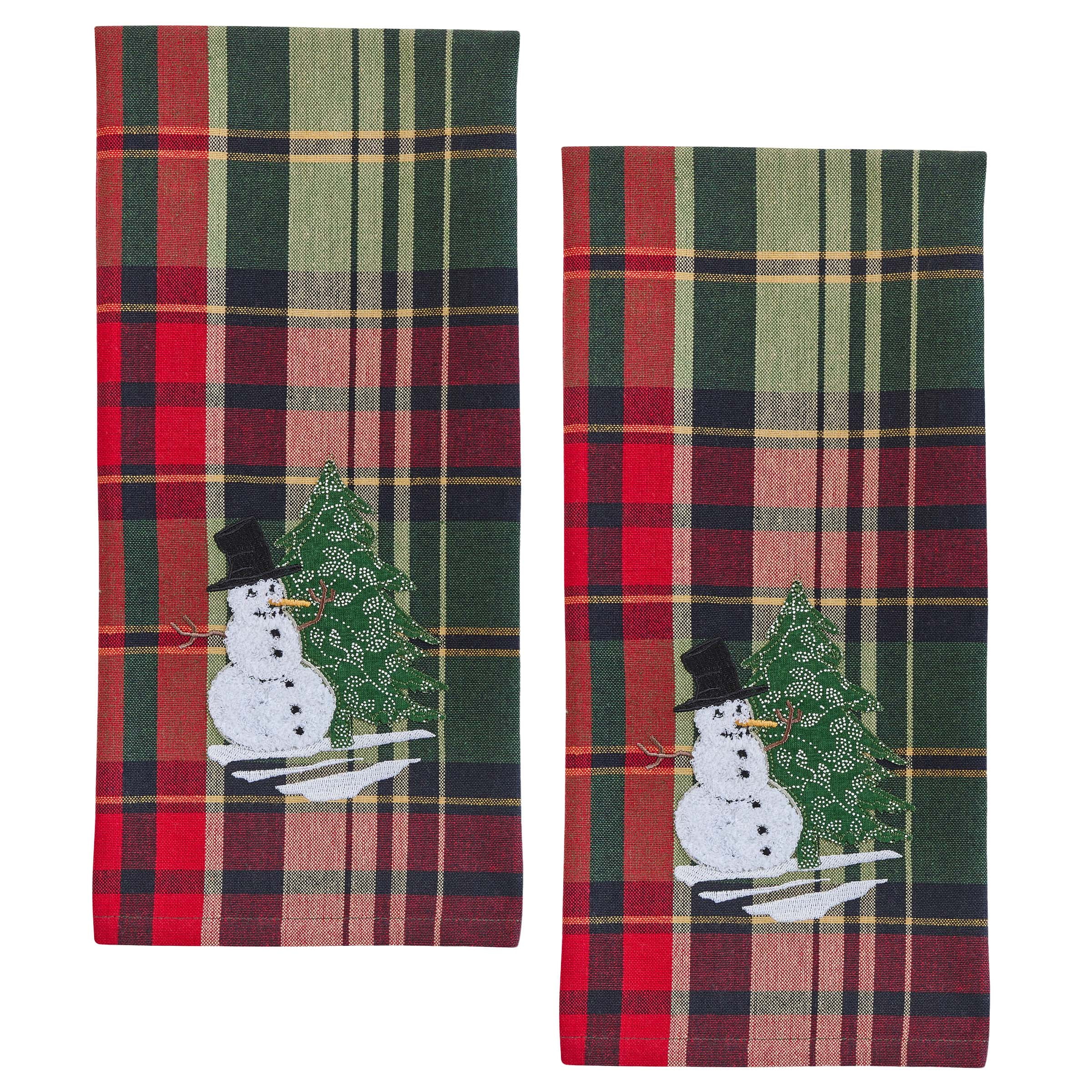 Park Designs Jack Frost Decorative Dishtowel Set Of 2 - Walmart.com