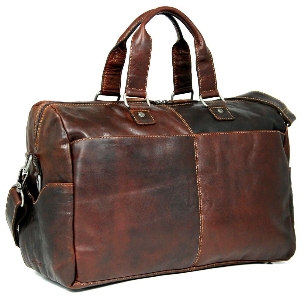 Jack Georges Voyager Hand-Stained Buffalo Leather Cabin Bag #7318 ...