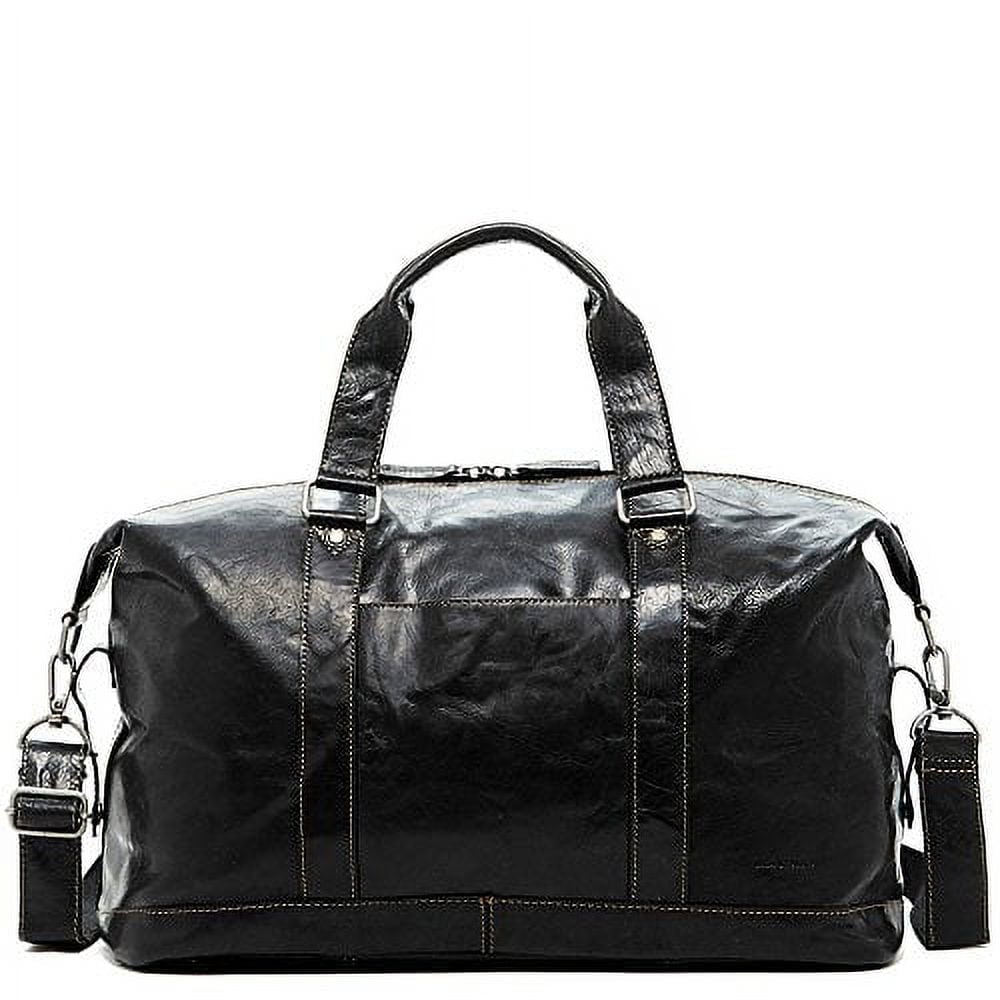 Jack Georges Voyager Hand-Stained Buffalo Leather Leather Duffel Bag ...