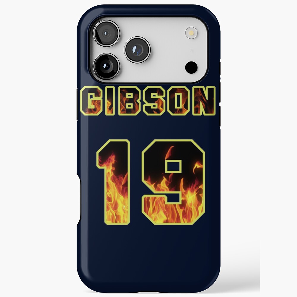 Jack Gibson Station Nineteen Jersey Flame iPhone Case 17 11 12 13 14 15 ...