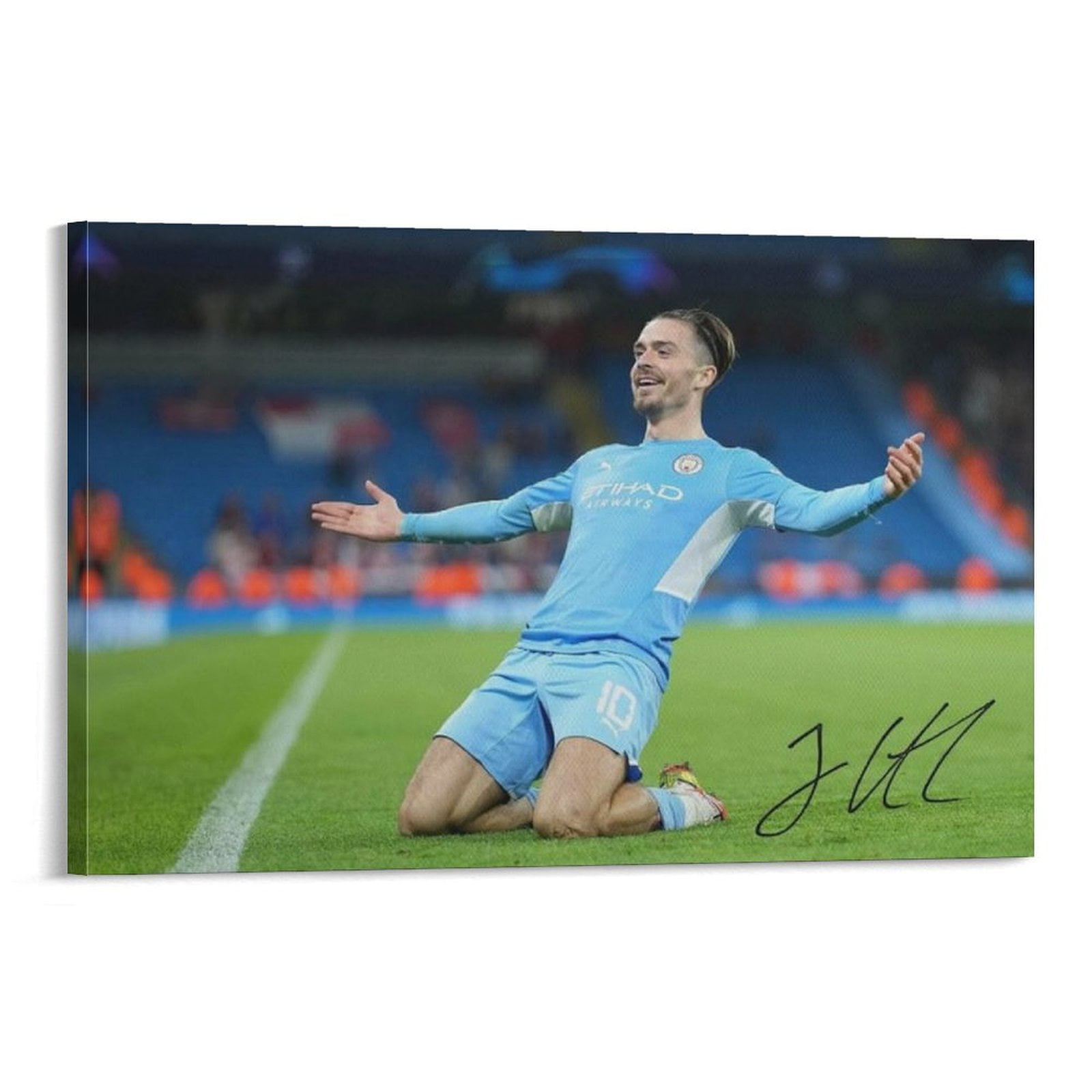 Jack Grealish Canvas Poster Poster Cool Artworks Painting Wall Art ...
