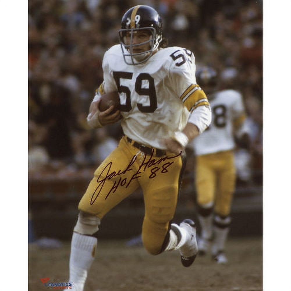 Jack Ham Pittsburgh Steelers Autographed 8" x 10" Run With Ball ...