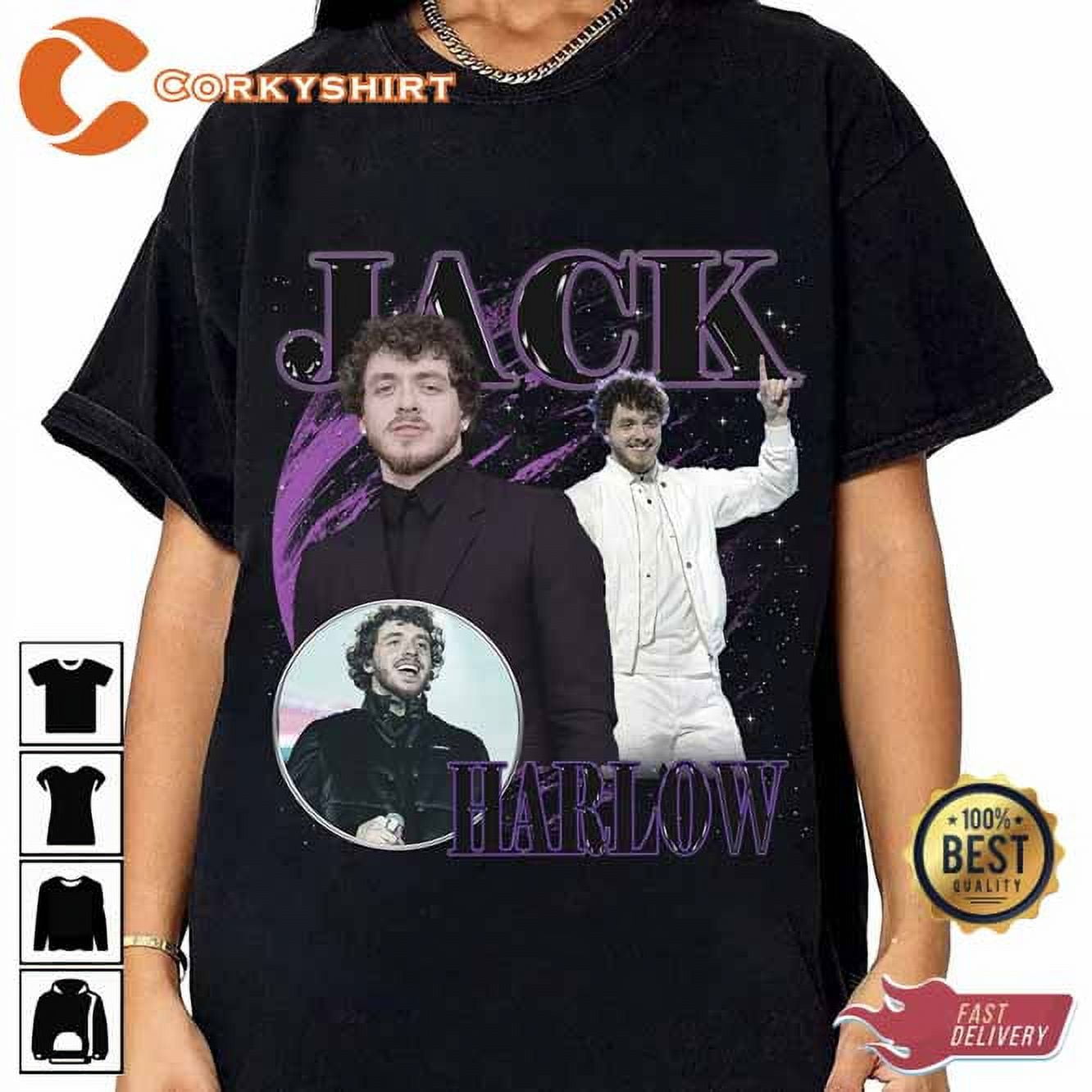 Jack Harlow I Wanna See Some Ass Music Concert Unisex Shirt - Walmart.com