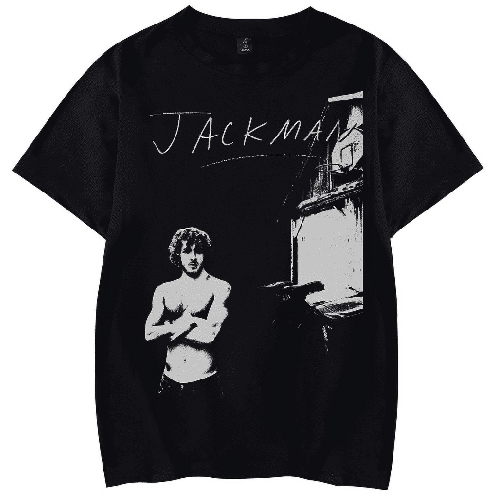 Jack Harlow Silhouette Print T-shirt, Vintage Rapper Shirt, Unisex,Black color,size 3XL ...