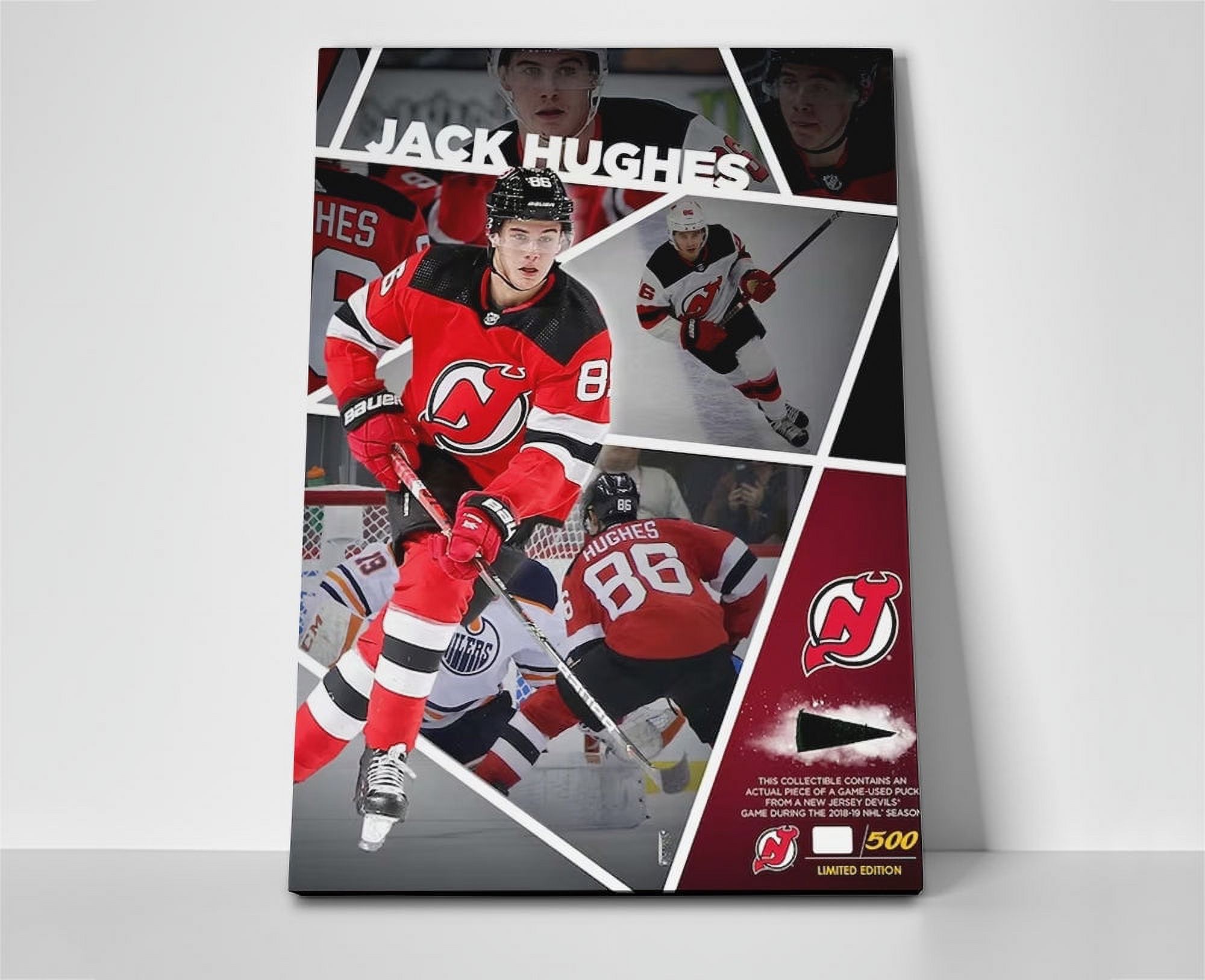 Jack Hughes Poster or Wrapped Canvas - Walmart.com