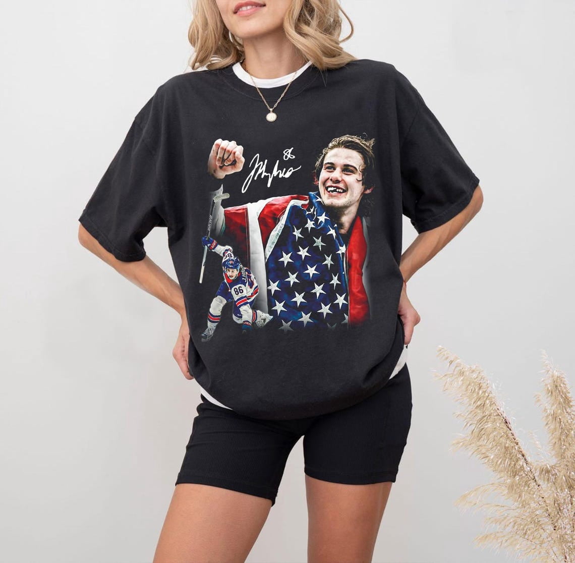 Jack Hughes Usa Hockey Golden Goal 2026 Hockey T-shirt, Team USA Skate ...