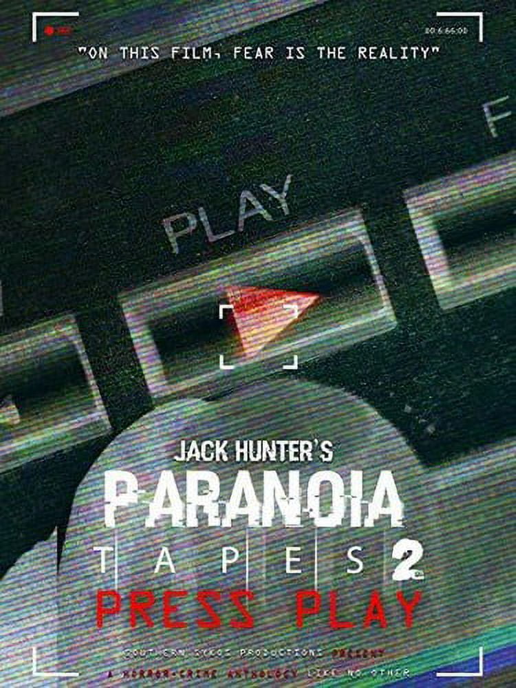 Jack Hunter's Paranoia Tapes 2: Press Play (DVD), Shami Productions, Horror - Walmart.com