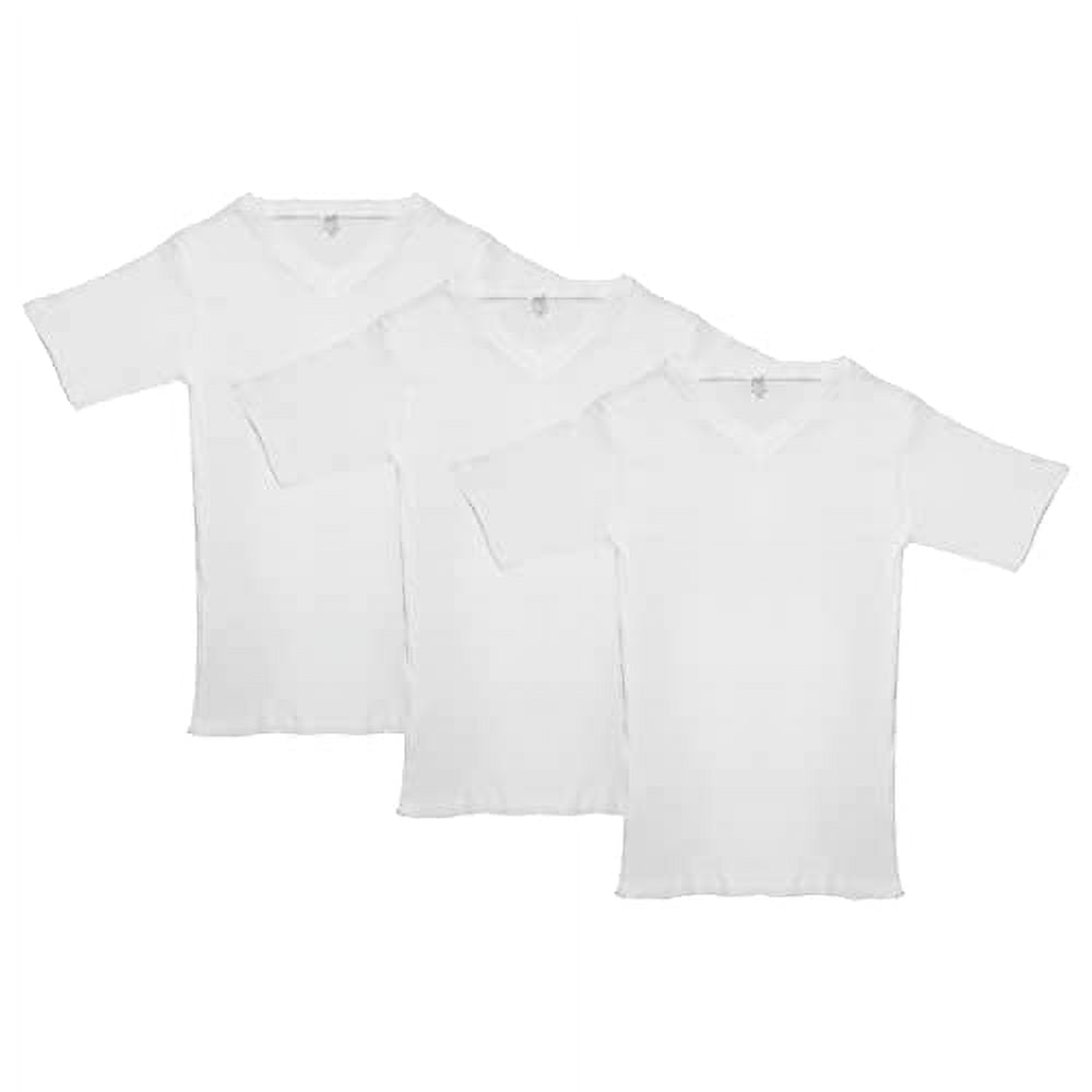 Jack & Jill Big Boys' V-Neck Undershirts, 18 - Walmart.com