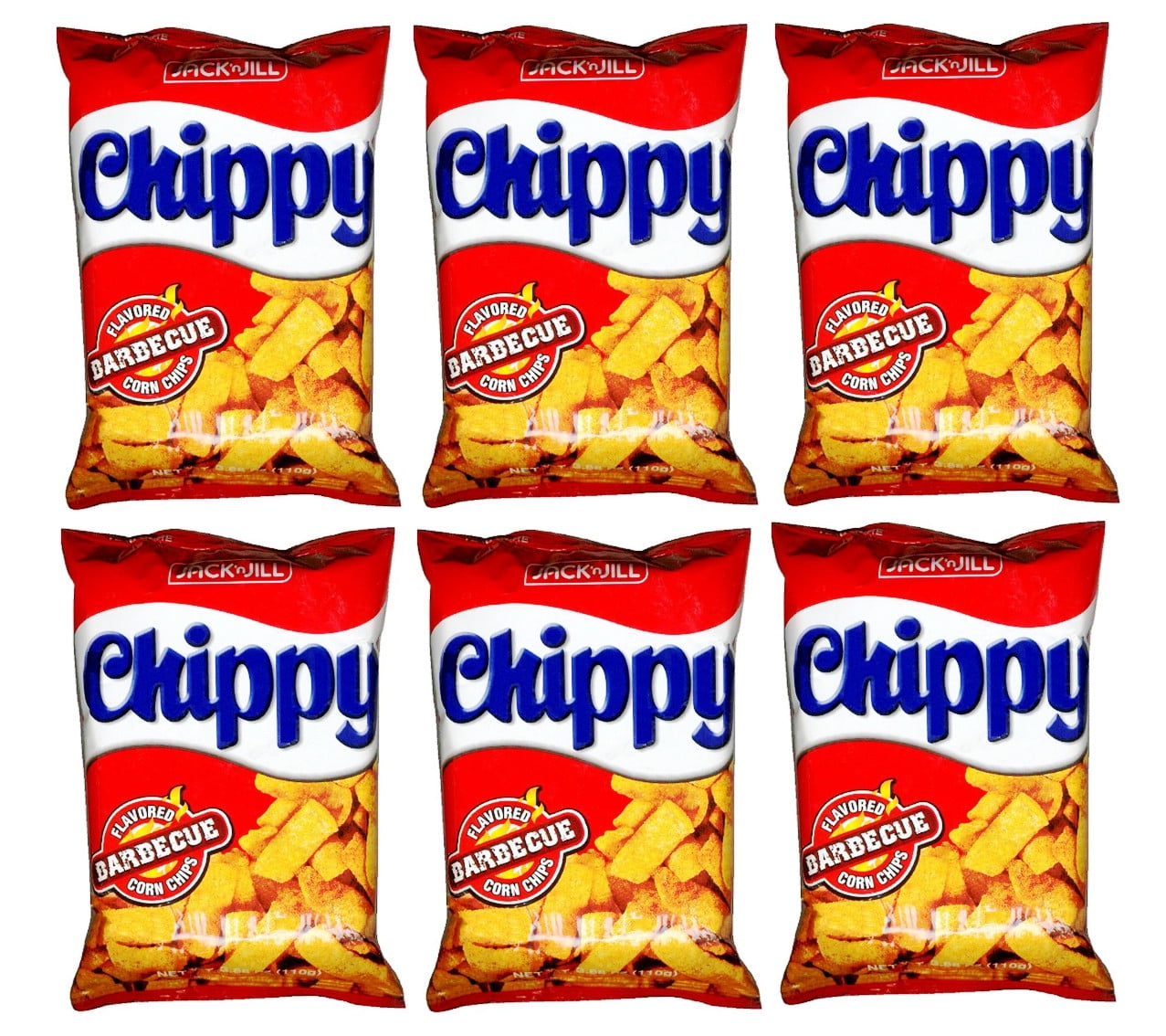 Jack & Jill Chippy Barbecue Flavored Corn Chip 3.88oz Pack of 6 ...