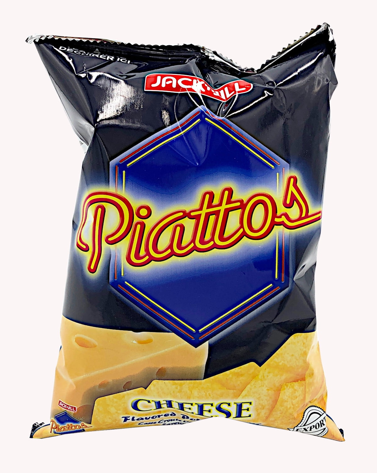 Jack & Jill Piattos Cheese Flavored Potato Crisps Pack of 10 - Walmart.com