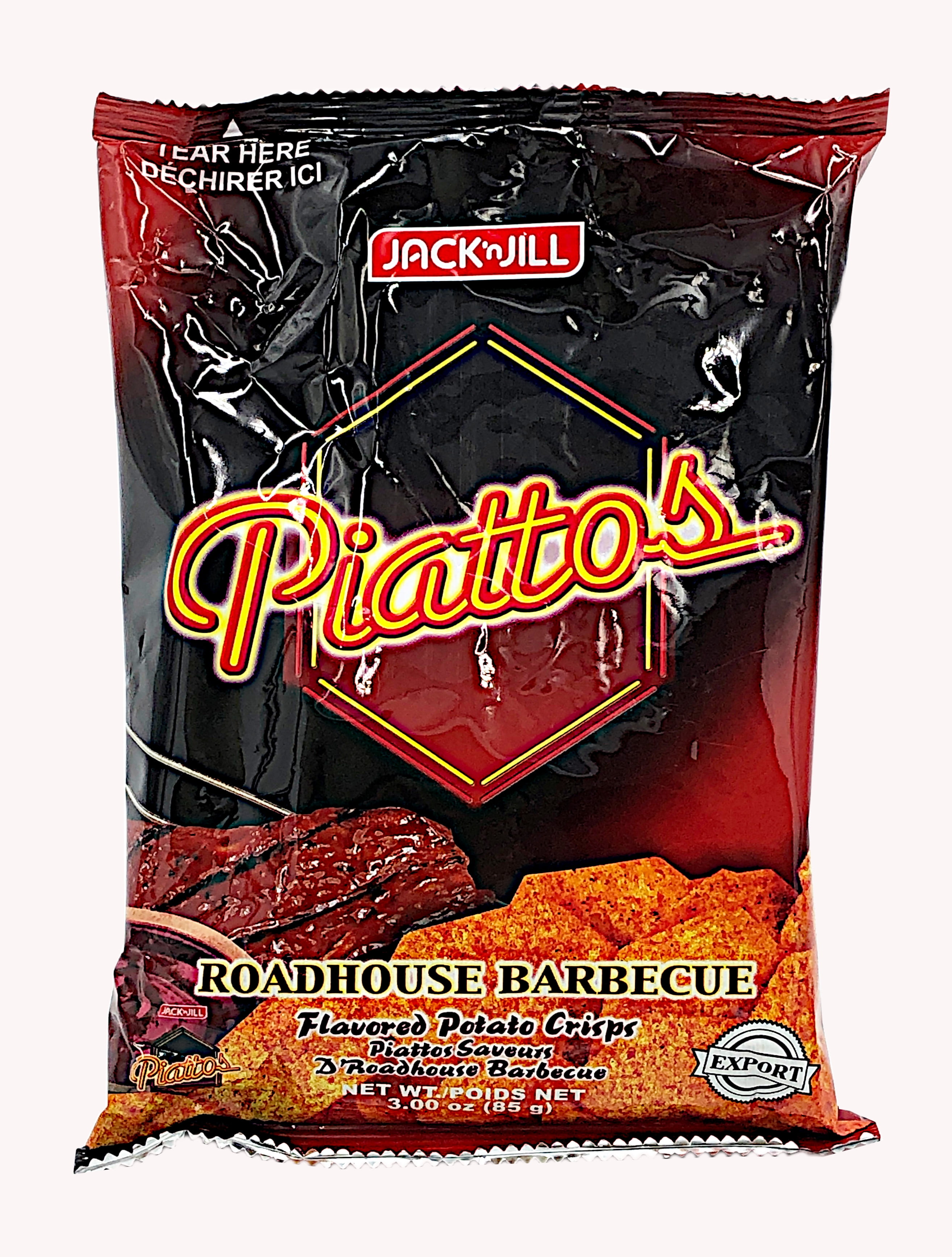 Jack & Jill Piattos Roadhouse Barbecue Pack of 6 - Walmart.com