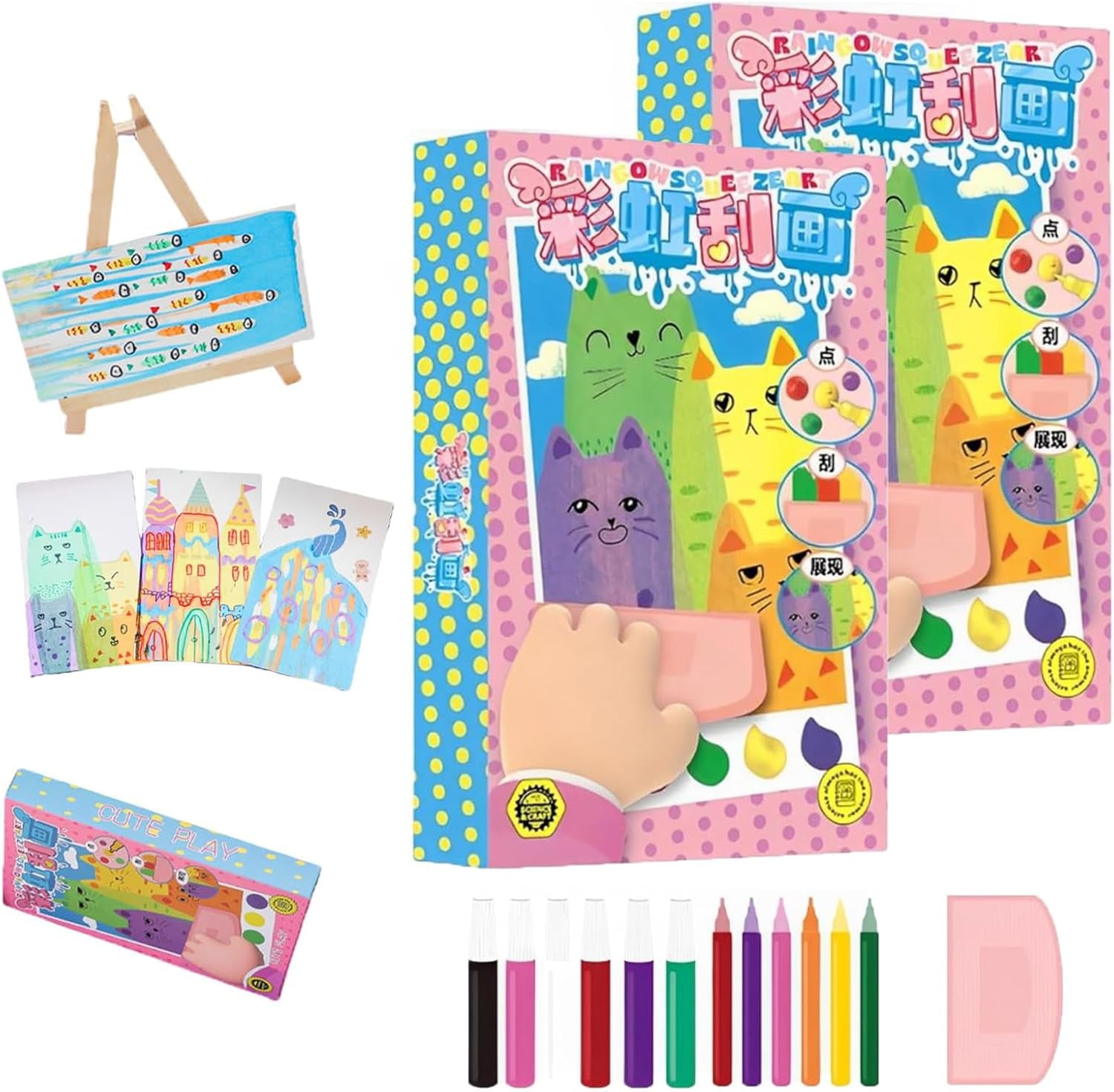 Jack and Jill Rainbow Scratch Art Kit, Jack and Jill Scratch Art ...