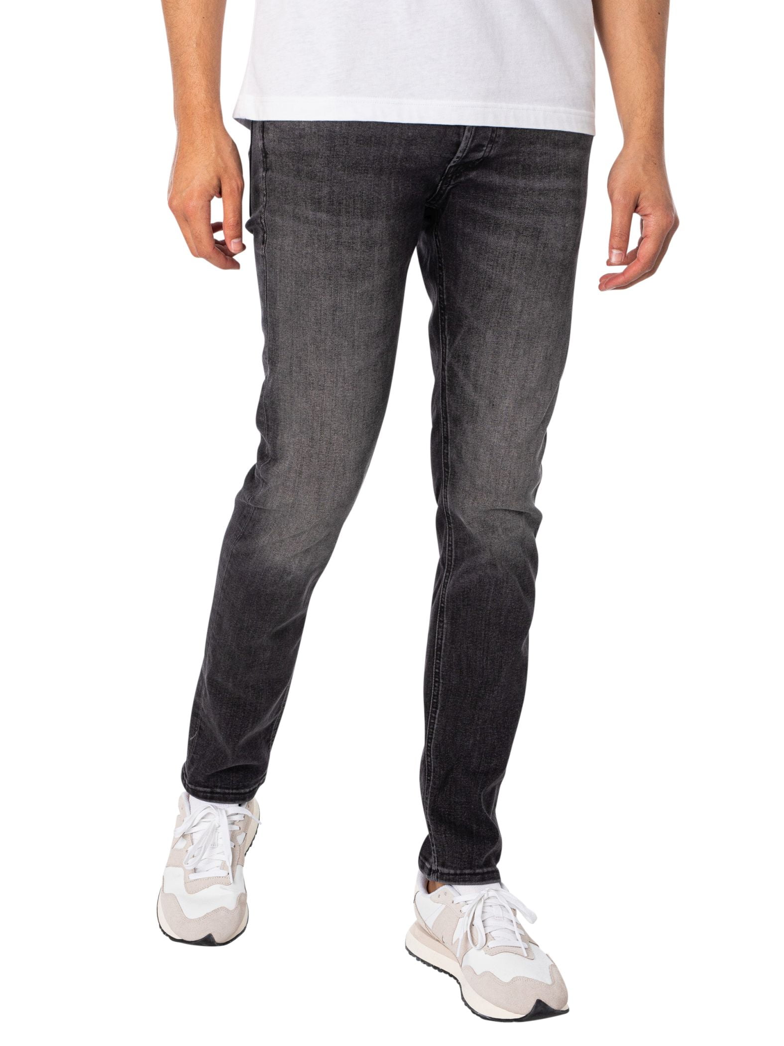 Jack & Jones Glenn Original 817 Slim Jeans, Black - Walmart.com