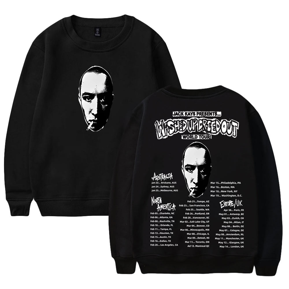 Jack Kays Washed Up Dried Out US Tour 2025 Unisex Sweatshirt l ...