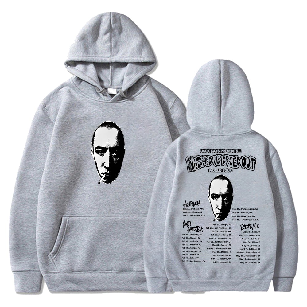 Jack Kays Washed Up Dried Out US Tour Hoodie Long Sleeve Streetwear ...