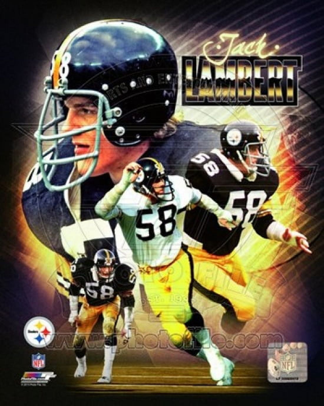 Jack Lambert 2013 Portrait Plus Sports Photo - Walmart.com