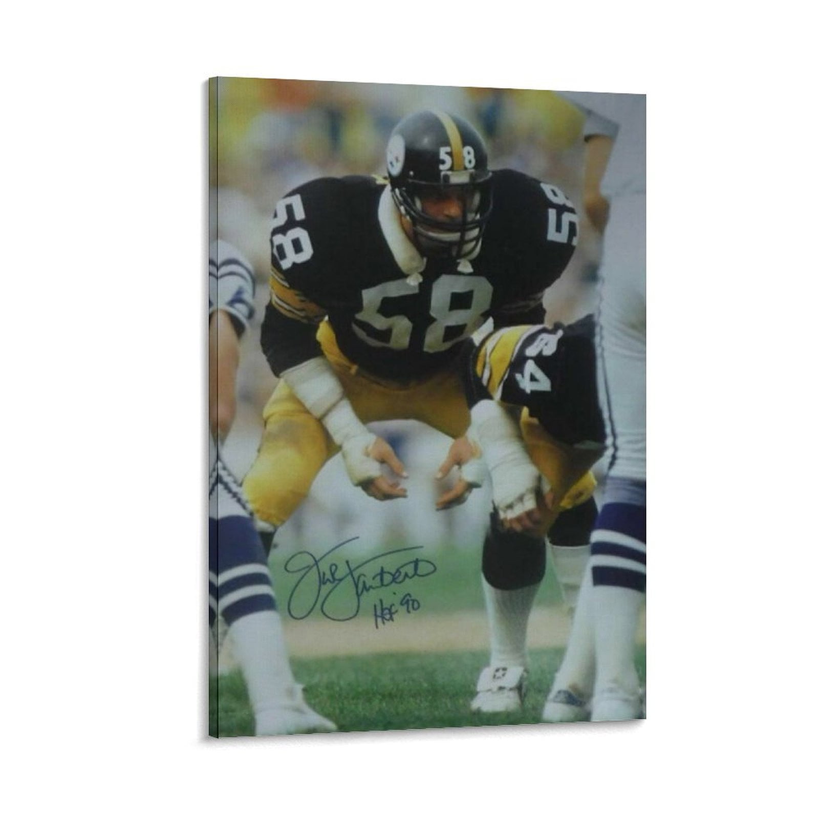 Jack Lambert Poster 3 Canvas Art Poster and Wall Art Picture Print ...