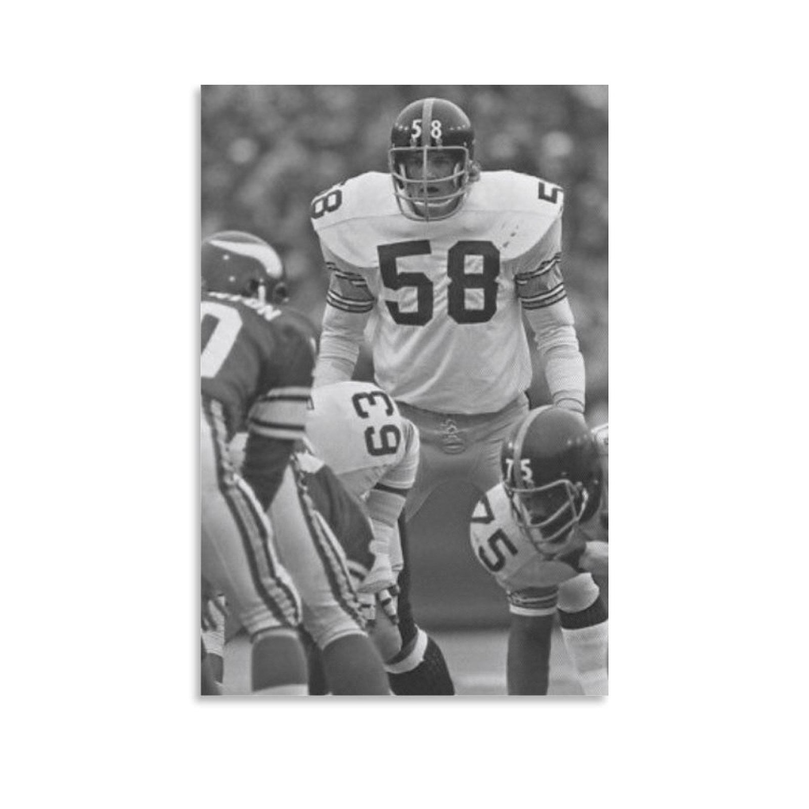 Jack Lambert Poster 4 Canvas Art Poster and Wall Art Picture Print ...