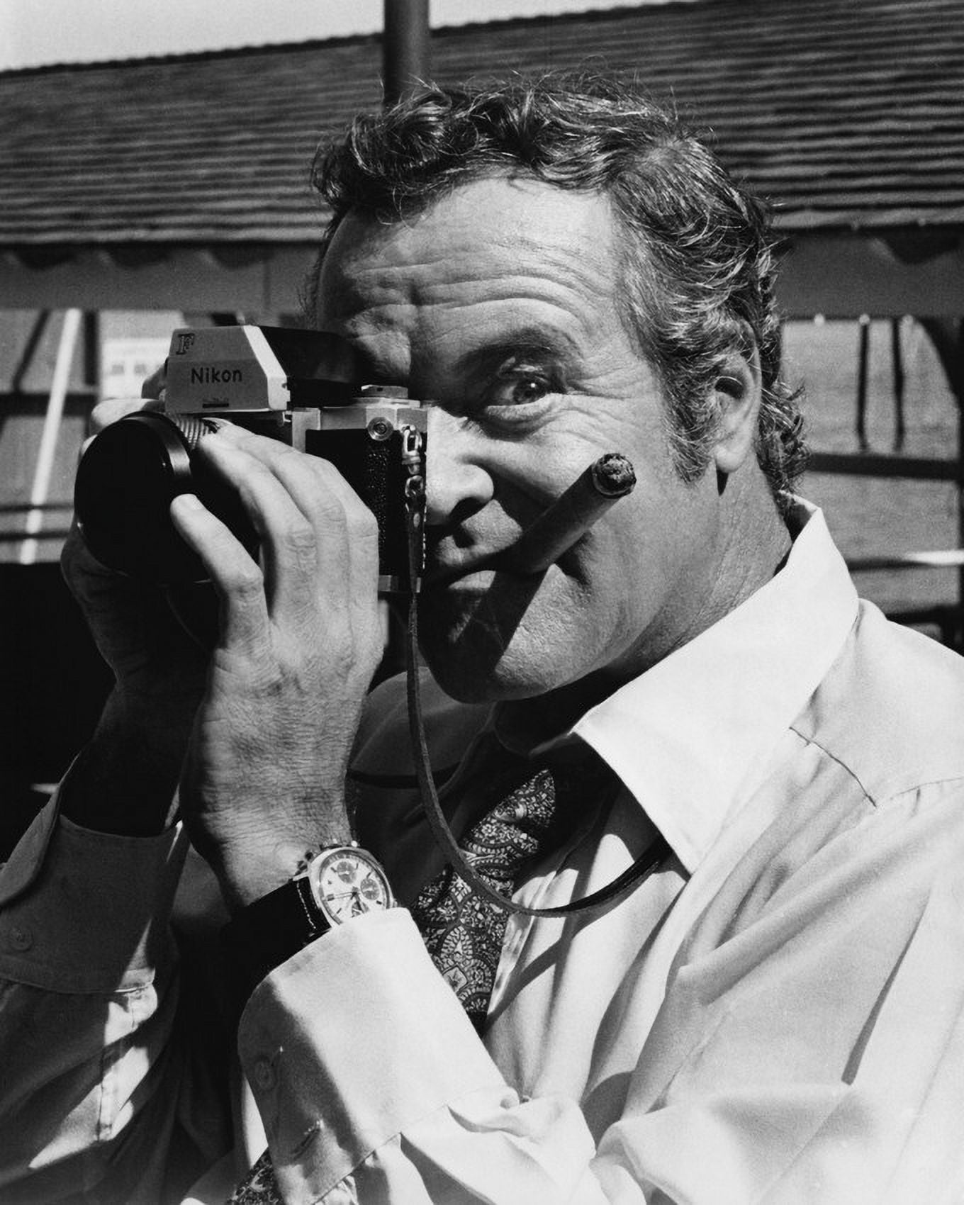 Jack Lemmon Early 1970's Pose With Camera 24x36 Classic Hollywood ...
