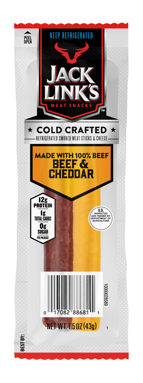 Jack Link's Cold Crafted Original Beef & Mild Cheddar Cheese Combo ...