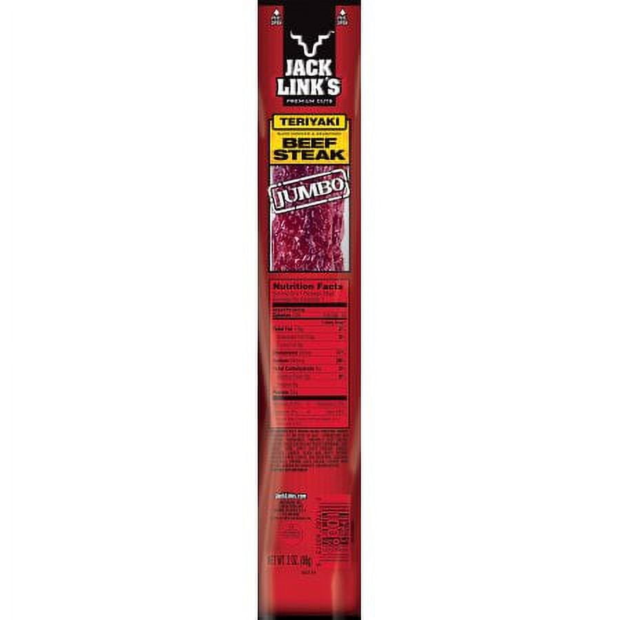 Jack Link's Beef Teriyaki Kippered Steaks (Pack of 20) - Walmart.com