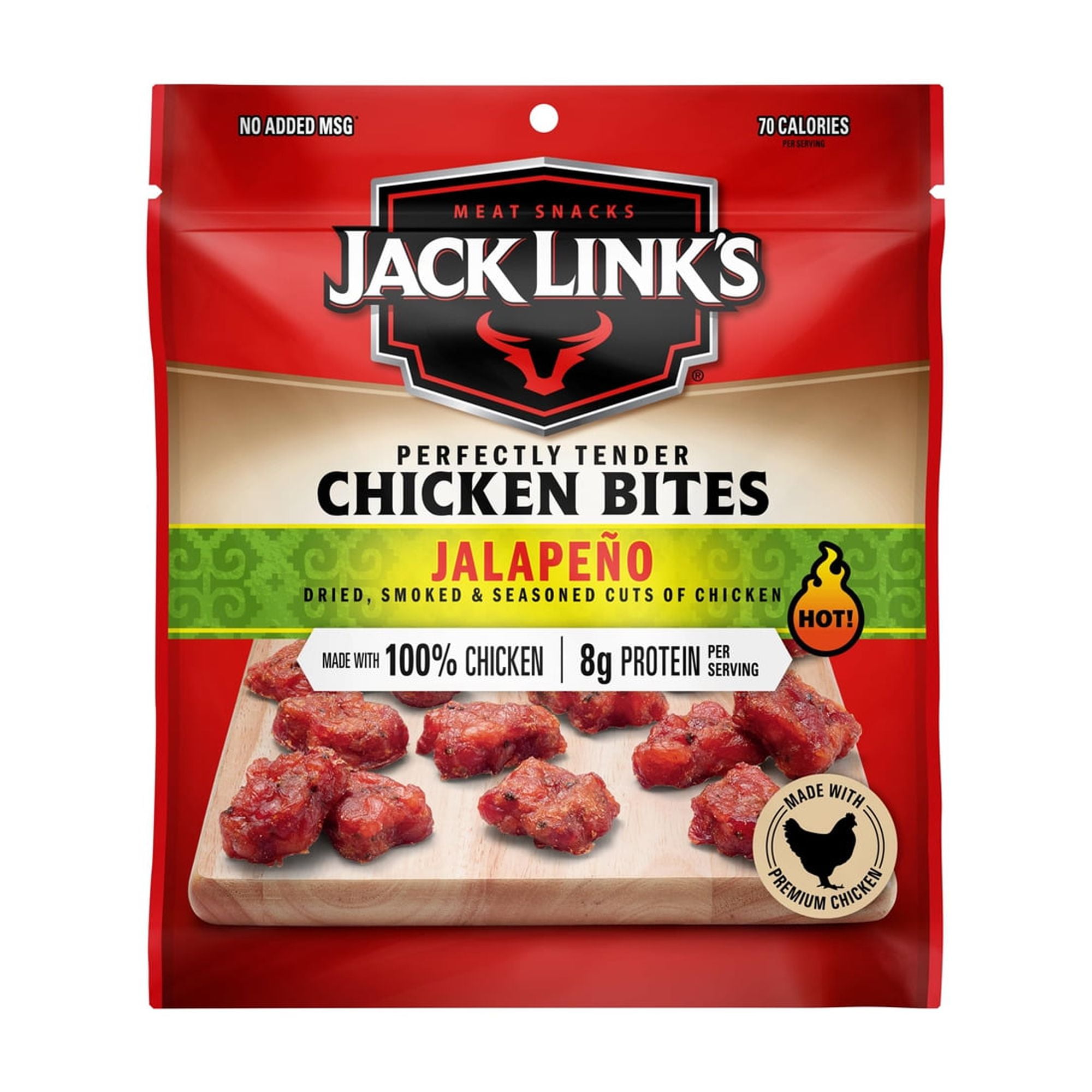 Jack Links, Jalapeno Chicken Bites (Pack of 3) - Walmart.com