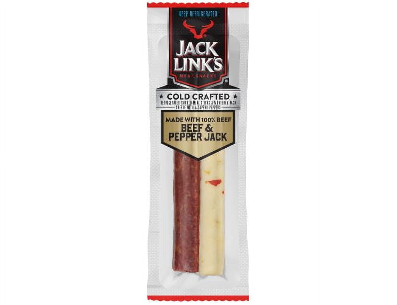 Jack Links Original Beef and Pepper Jack Cheese Sticks, 1.5 Ounce - 16 ...