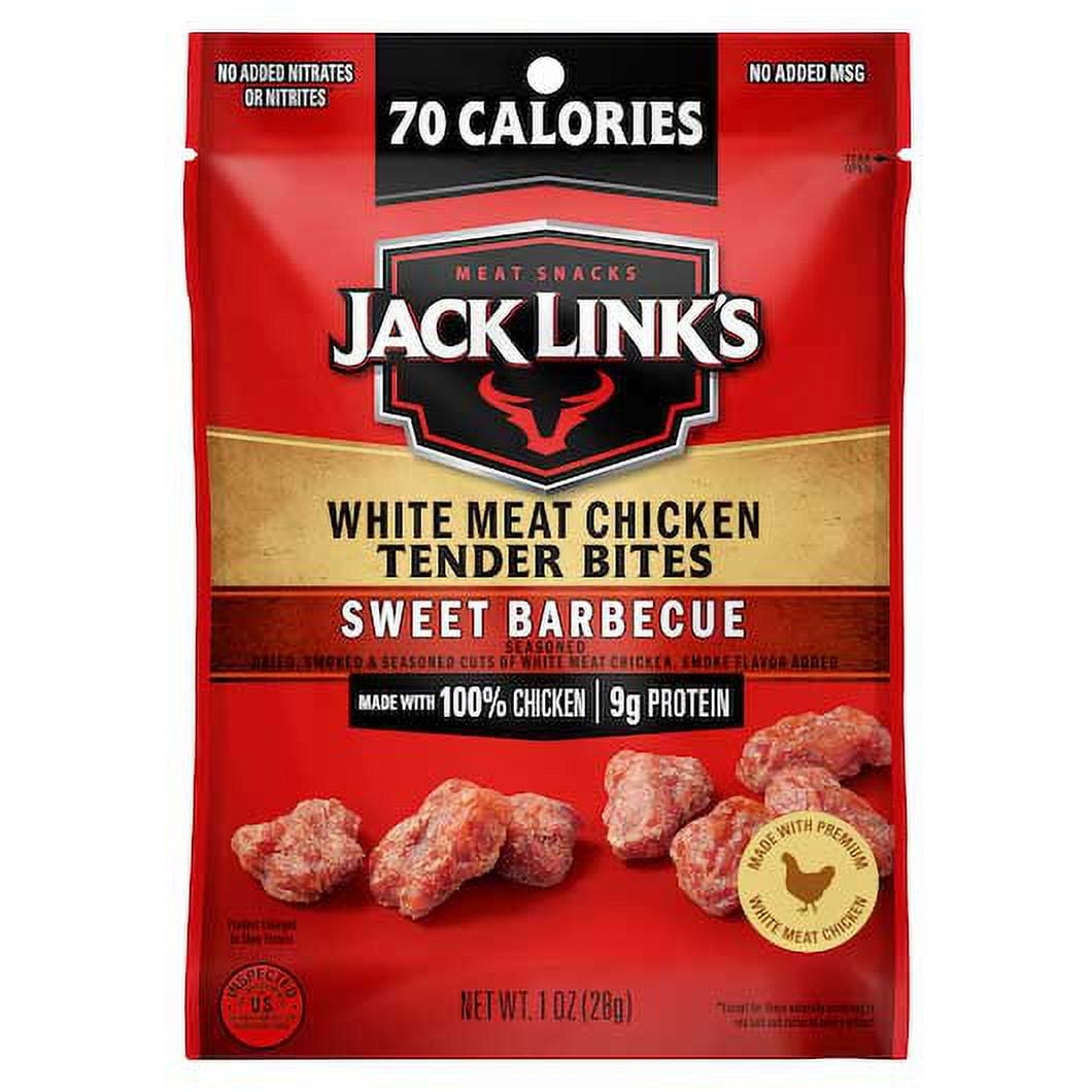 Jack Link's Sweet Barbeque Chicken Tender Bites, 1 Ounce, Protein Snack ...