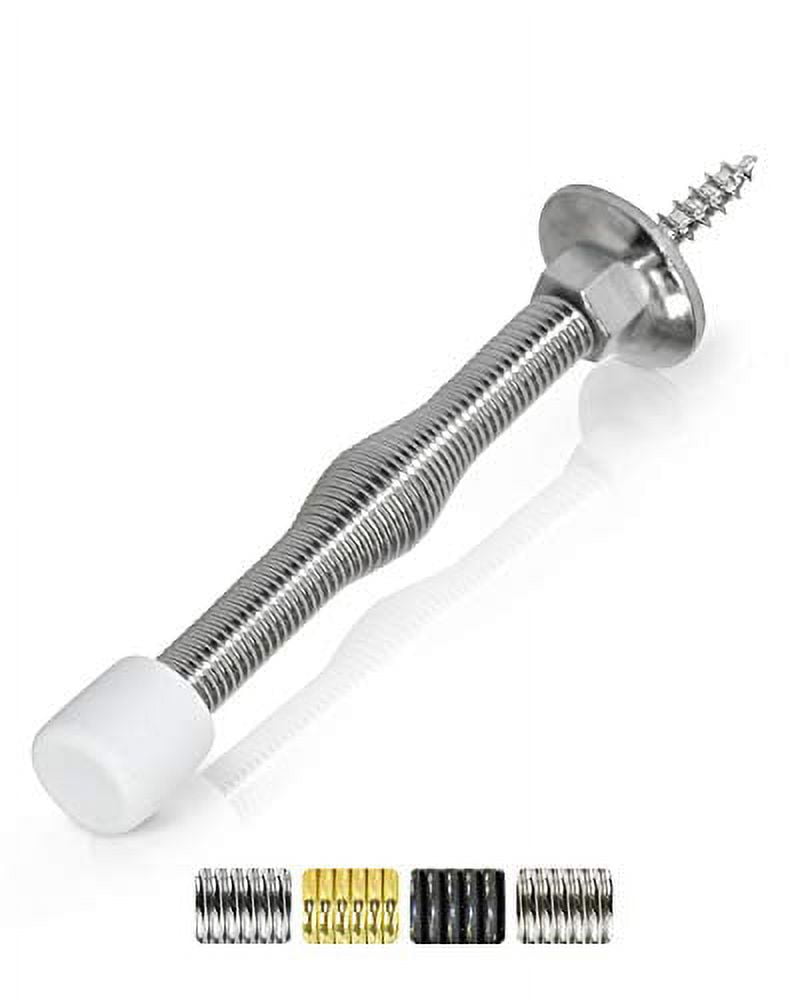 Jack N? Drill Door Stopper (20 Pack) - 3? Light Duty Spring Door Stop ...