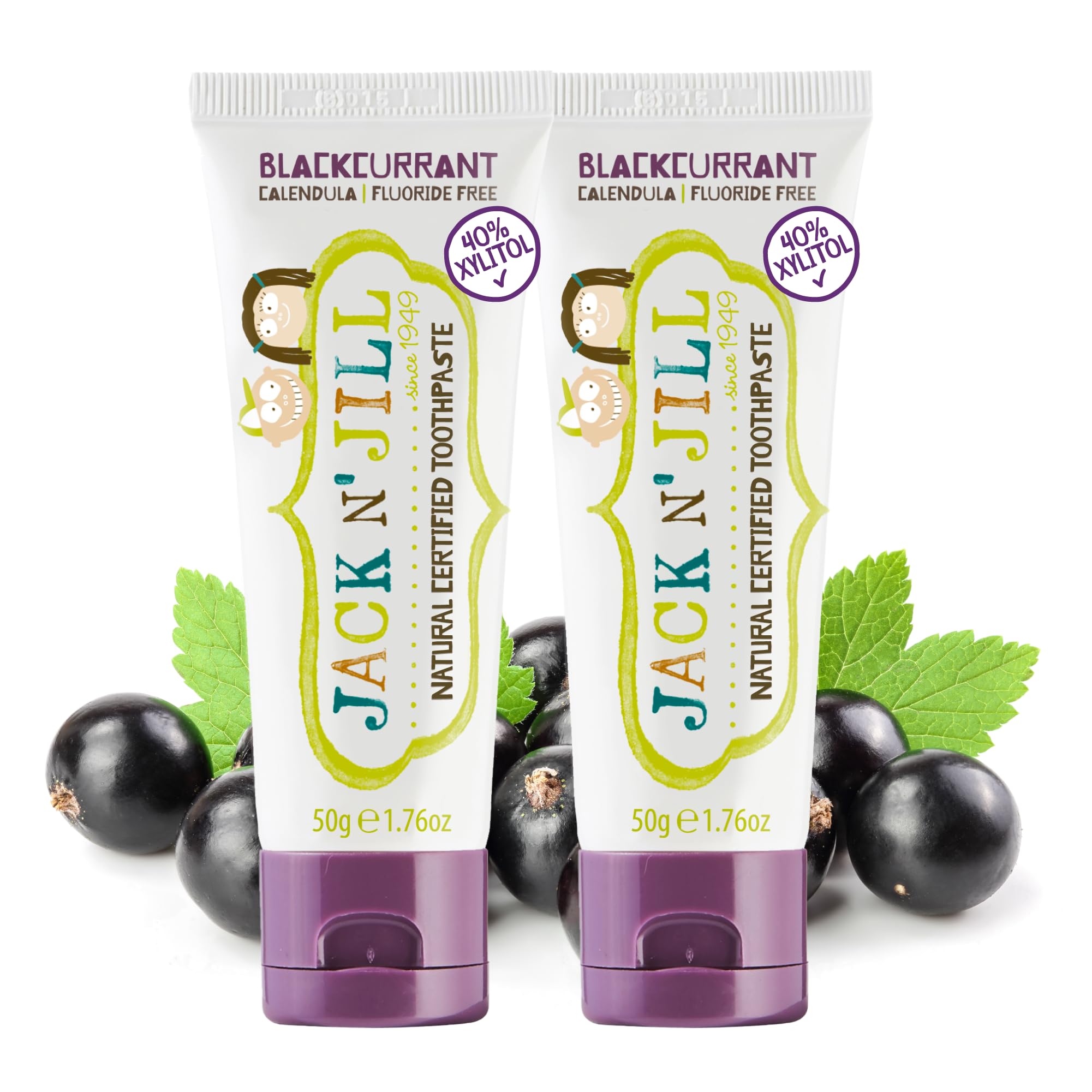 Jack N' Jill Natural Kids Toothpaste for Babies & Toddlers - Infant ...