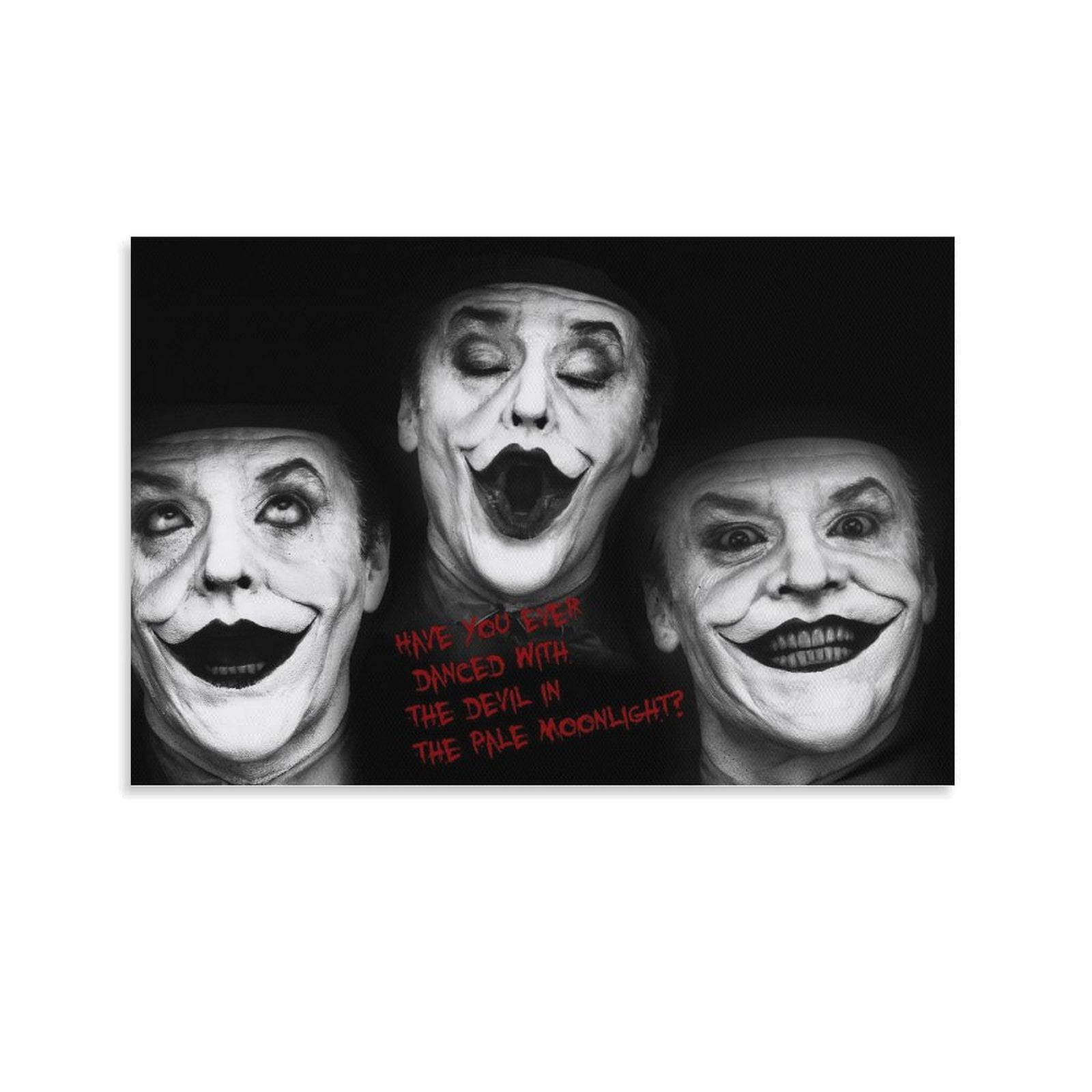 Jack Nicholson Classic Movies Poster Canvas Wall Art Prints Poster ...