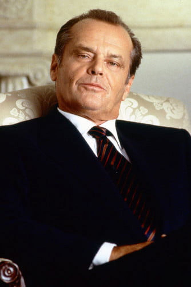 Jack Nicholson Classic Pose in Black Suit and Tie 24x36 Poster ...