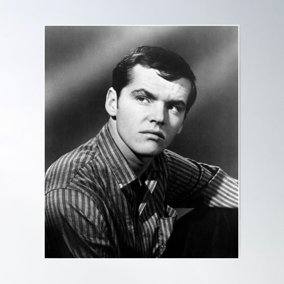 Jack Nicholson Poster Wall Art, Modern Wall Decor For Living Room ...