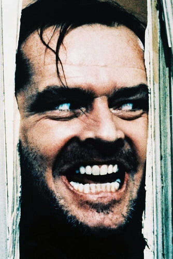 Jack Nicholson The Shining classic "Here's Johnny" scene 24X36 Poster ...