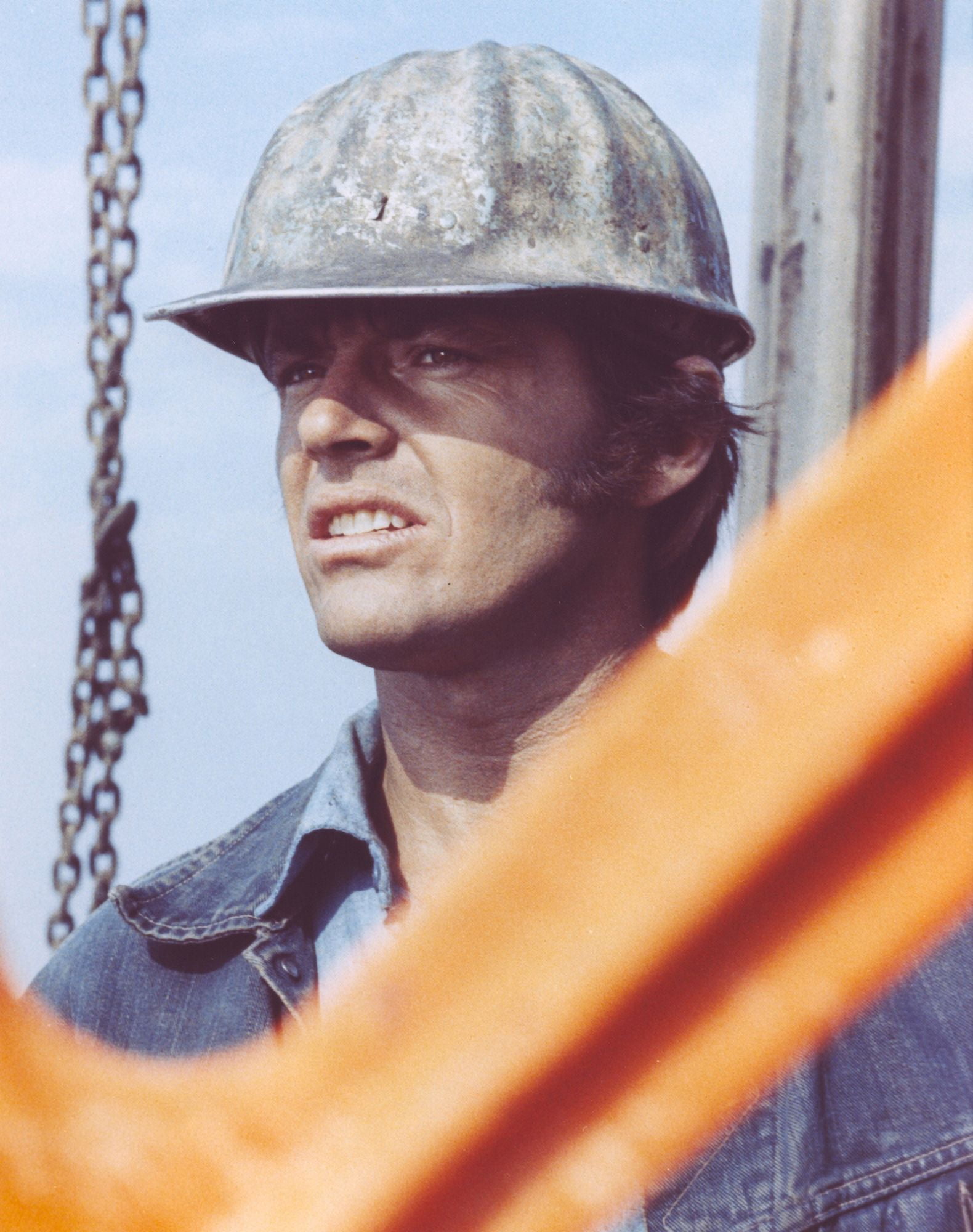 Jack Nicholson in Jeans Jacket With Helmet Photo Print (24 x 30 ...