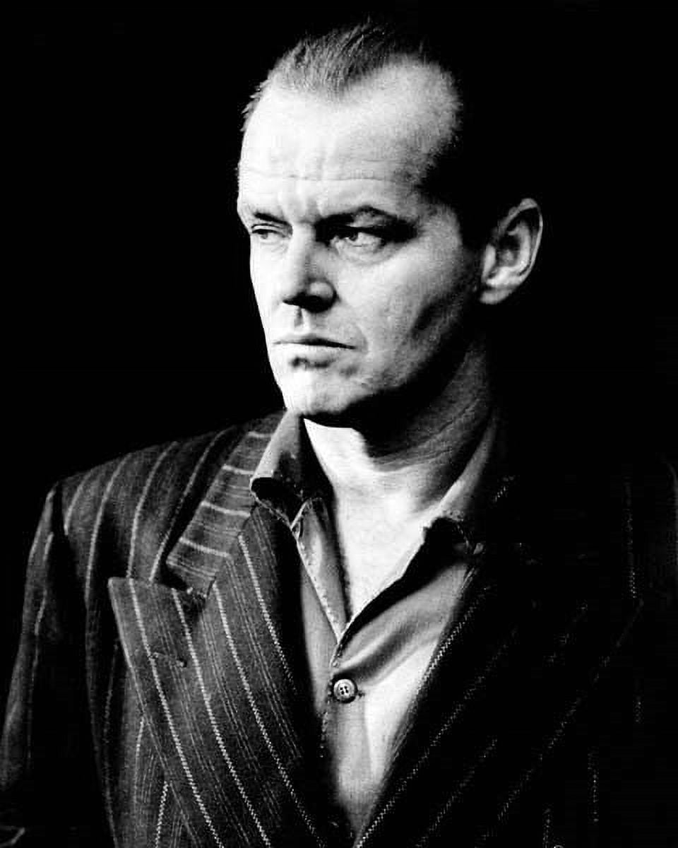 Jack Nicholson in pin striped suit looking tough 8x10 inch photo ...