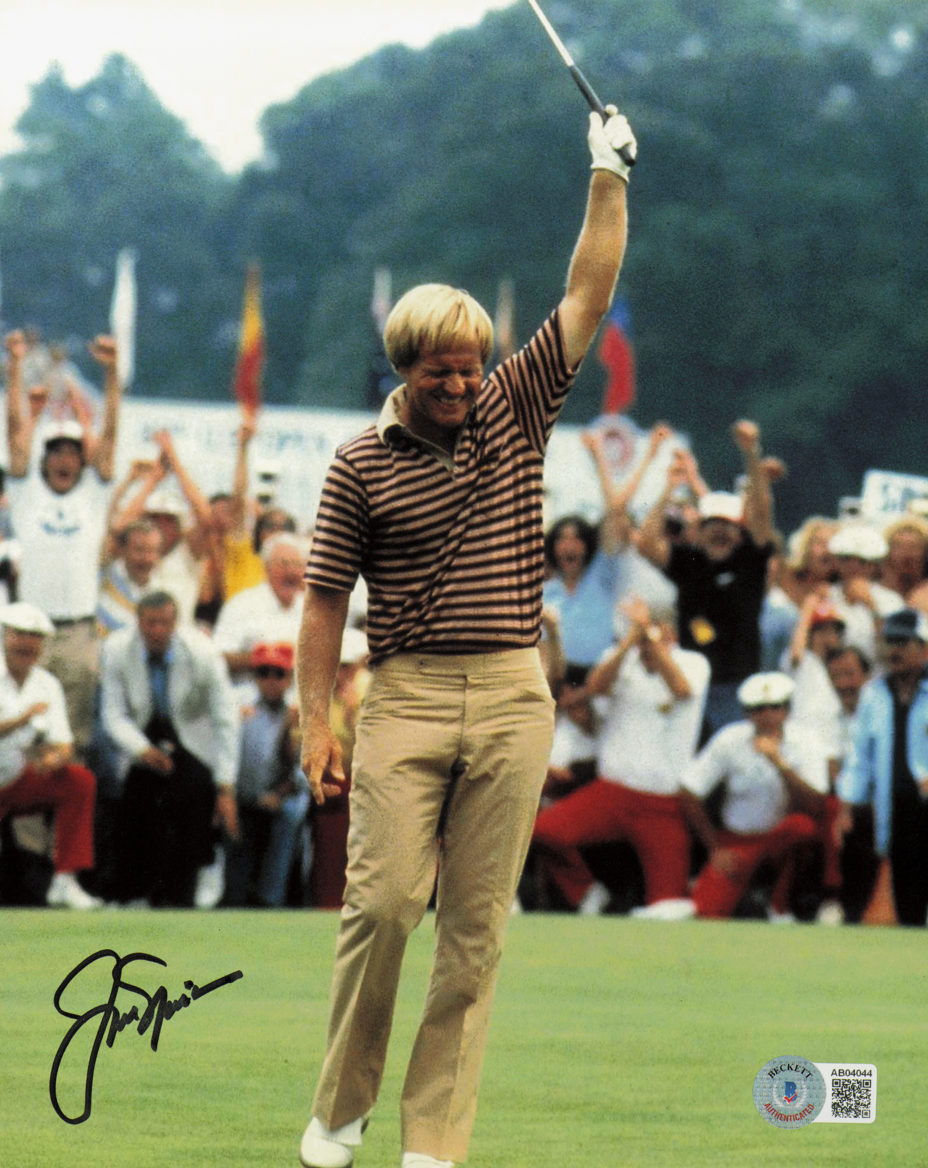 Jack Nicklaus Autographed 8x10 Photo Golf Beckett BAS #AB04044 ...