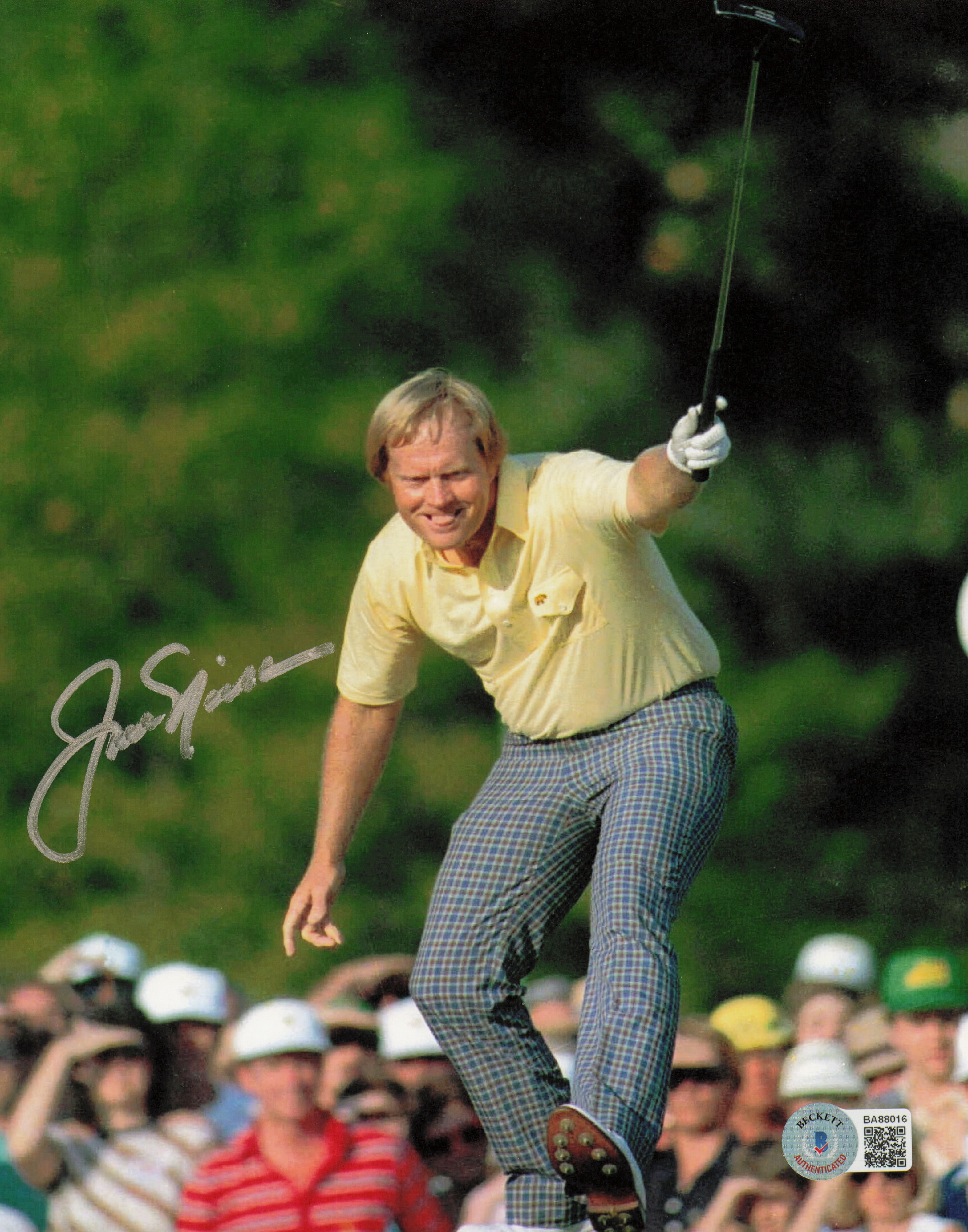 Jack Nicklaus Autographed 8x10 Photo Golf Beckett BAS #BA88016 ...