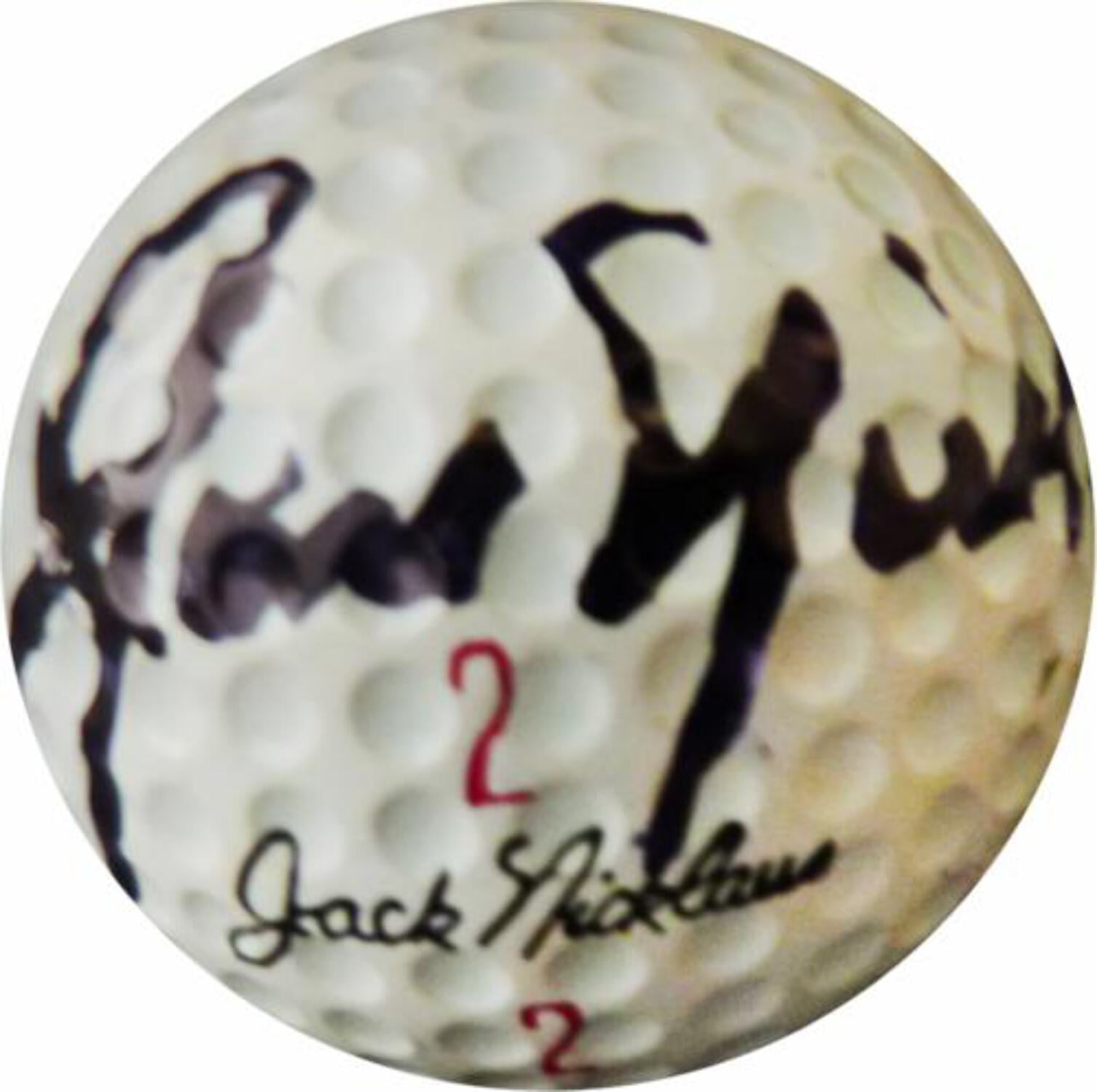 Jack Nicklaus Autographed (Nicklaus Logo) Golf Ball - PSADNA - Walmart.com