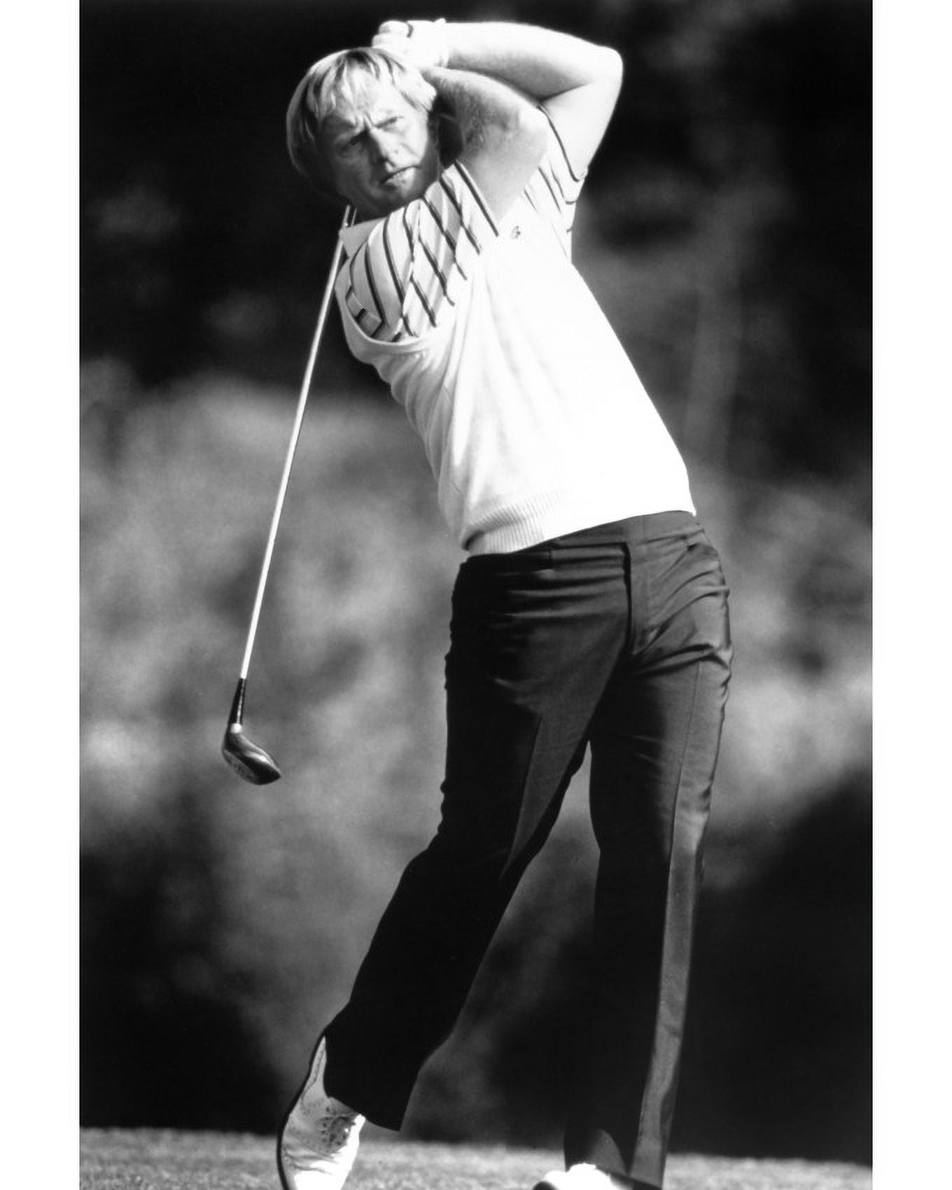 Jack Nicklaus Golf Legend Using Driver Club 24x36 Classic Hollywood ...
