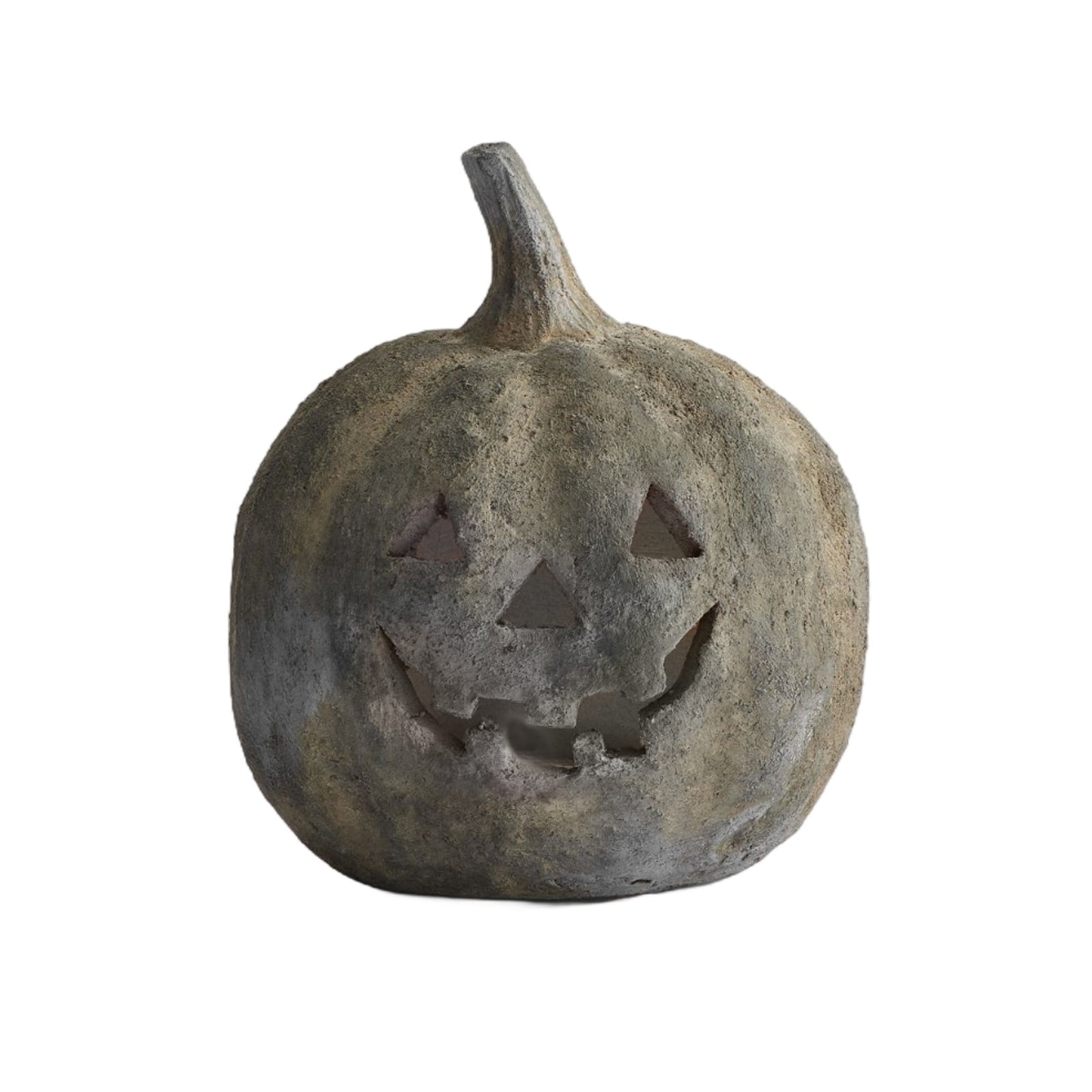 Jack O Lantern Halloween Decorations Indoor Handmade Terracotta Pumpkin ...