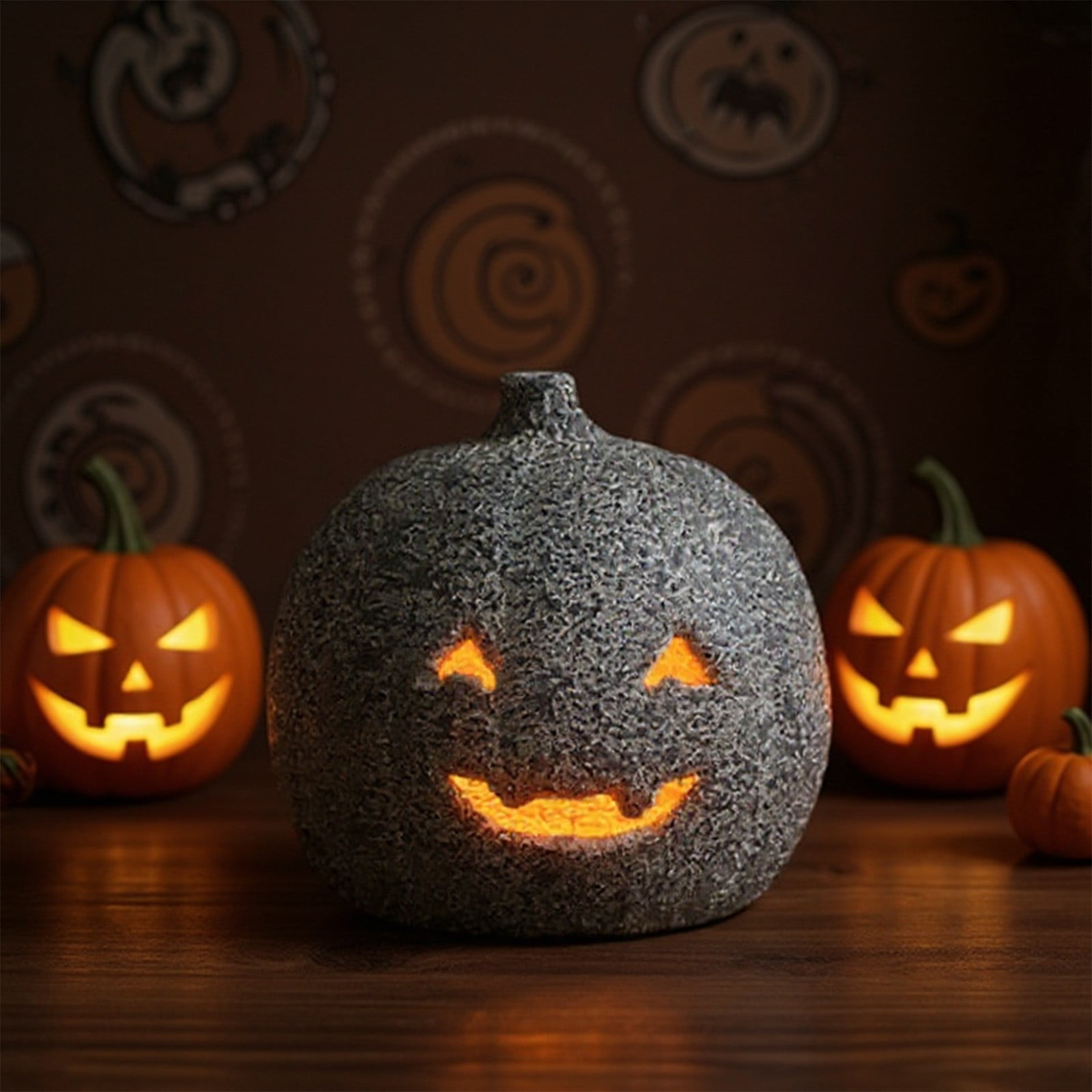 Jack O Lantern Pumpkin Plastic Light Up, Halloween Decorations Pumpkins ...