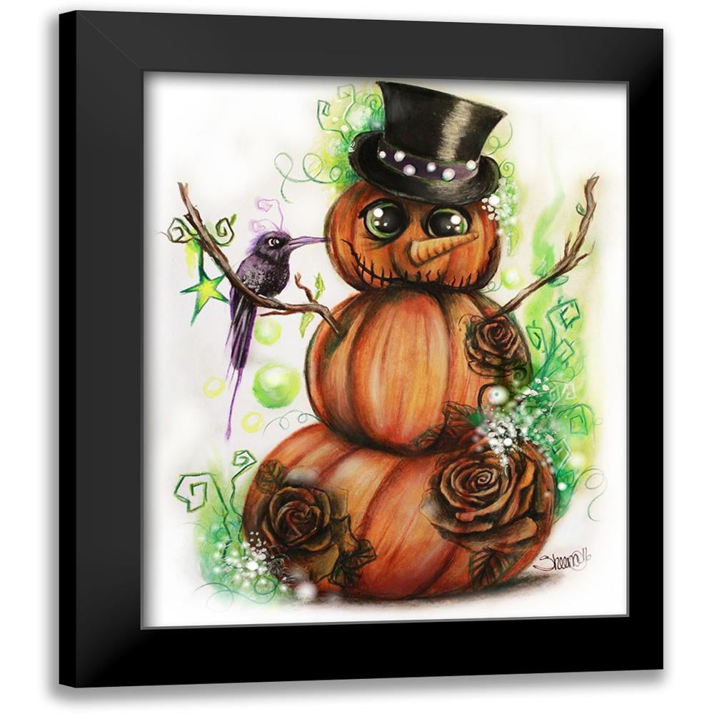 Jack O Man 12x14 Black Modern Framed Museum Art Print Titled - Sheena ...