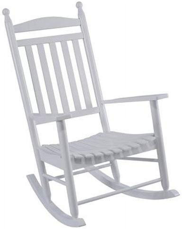 Jack Post KN-22W-JE Knollwood Classic Wood Rocking Chair, Gloss White ...