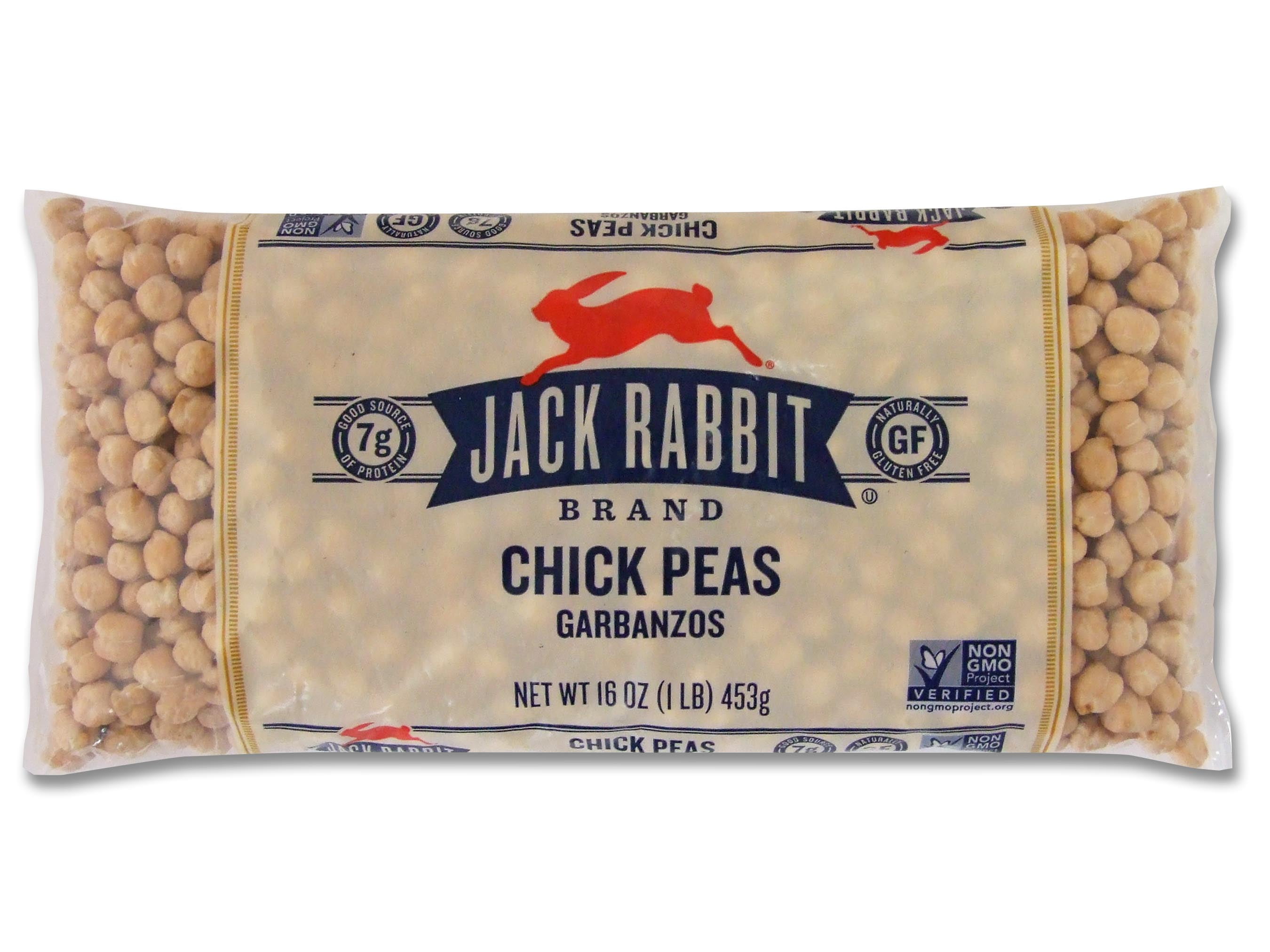 Jack Rabbit Chick Peas, 16 oz - Walmart.com