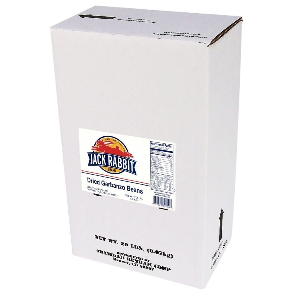 Jack Rabbit Garbanzo Beans - 20 lb. package, 1 package per case ...