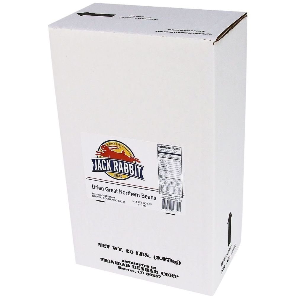 Jack Rabbit Great Northern Beans - 20 lb. package, 1 package per case ...